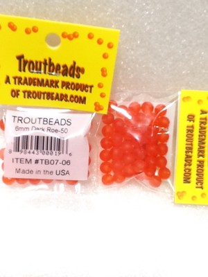 Troutbeads 8 mm Dark Roe 1 Pack | eBay
