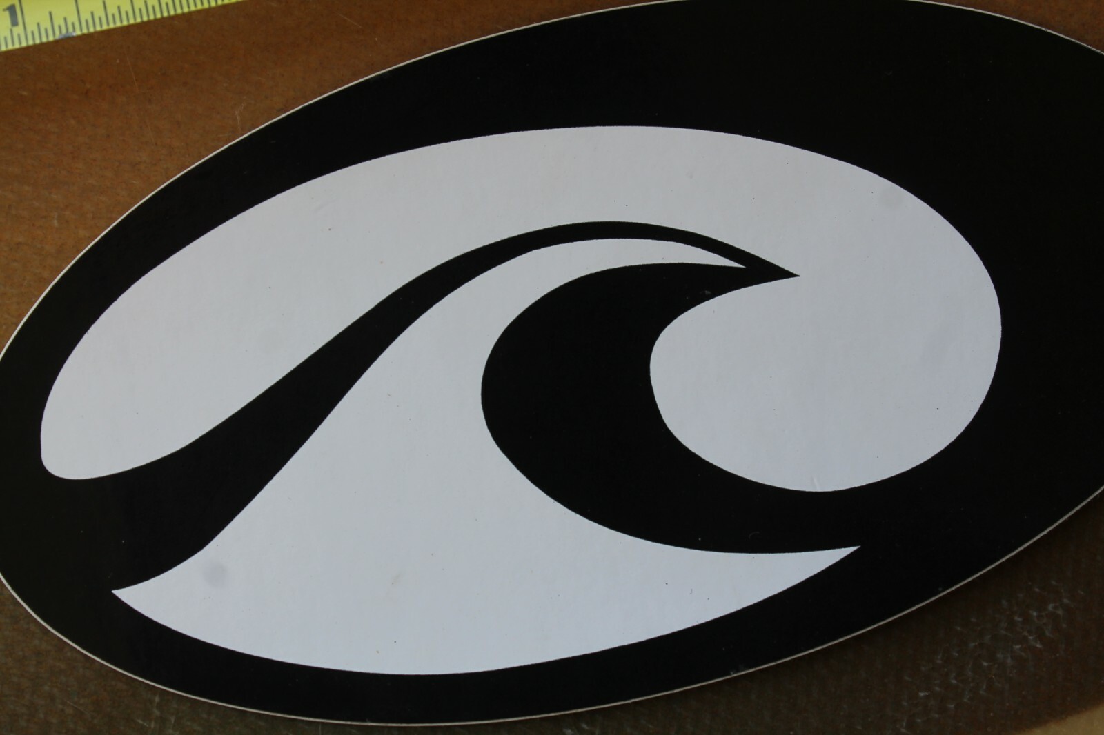 Black White Wave Surf Surfboard Classic Quiksilver V17b Vintage Surfing ...