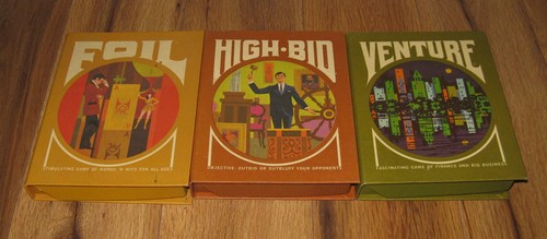 Vintage Lot of 3 Brand New Sealed Cards 3M Gamette Games Venture, Foil ...