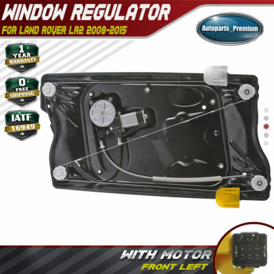 Power Window Regulator with Motor for Land Rover LR2 2008-2015 Front ...