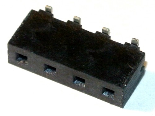 HPF-04-02-T-S-TR SAMTEC SMD CONNECTOR POWER SOCKET 5.08mm .200" 4PIN ...