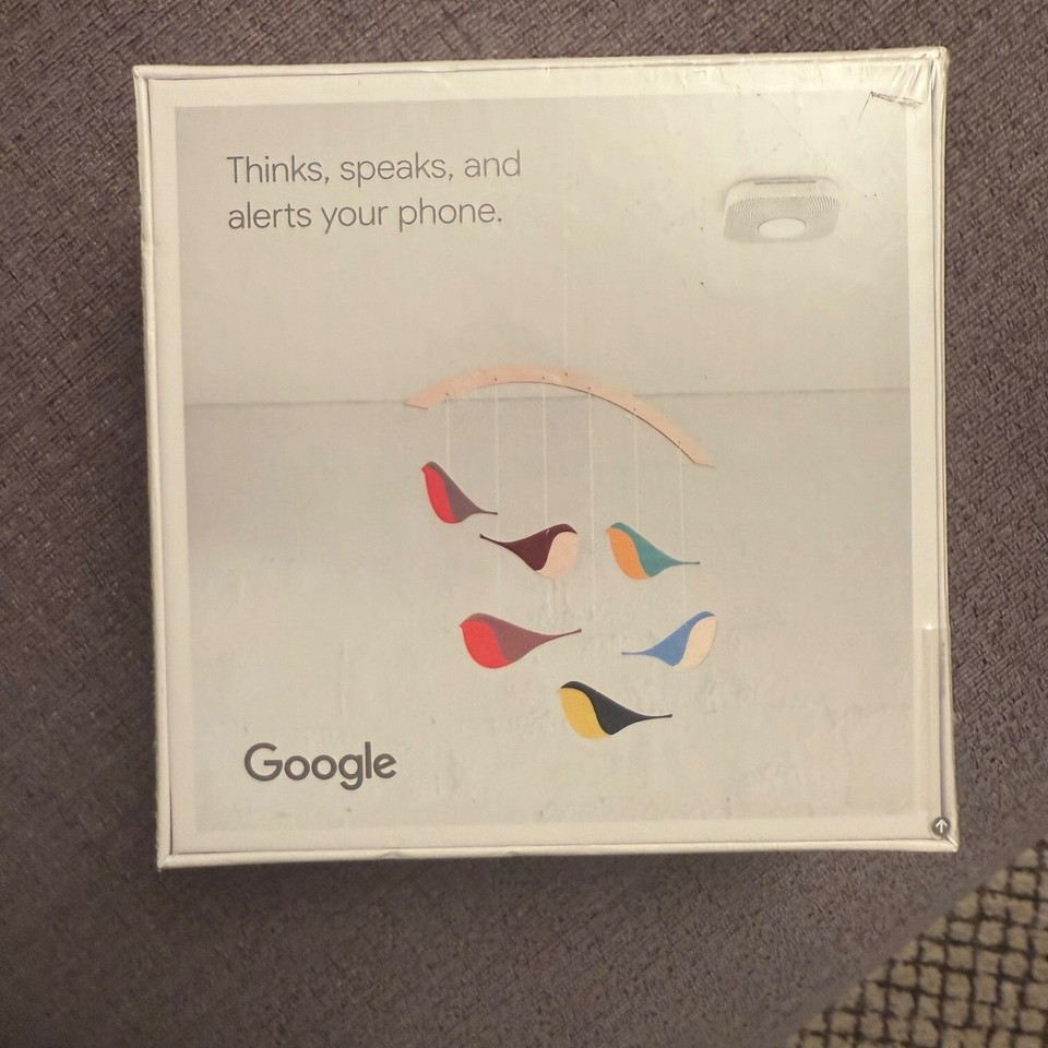 NEW Google Nest Protect Smoke and Carbon Monoxide Alarm 2nd Gen Battery ...