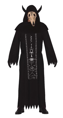 Satanic Devil Worshipper Fancy Dress Costume Satanist Dark Priest | eBay