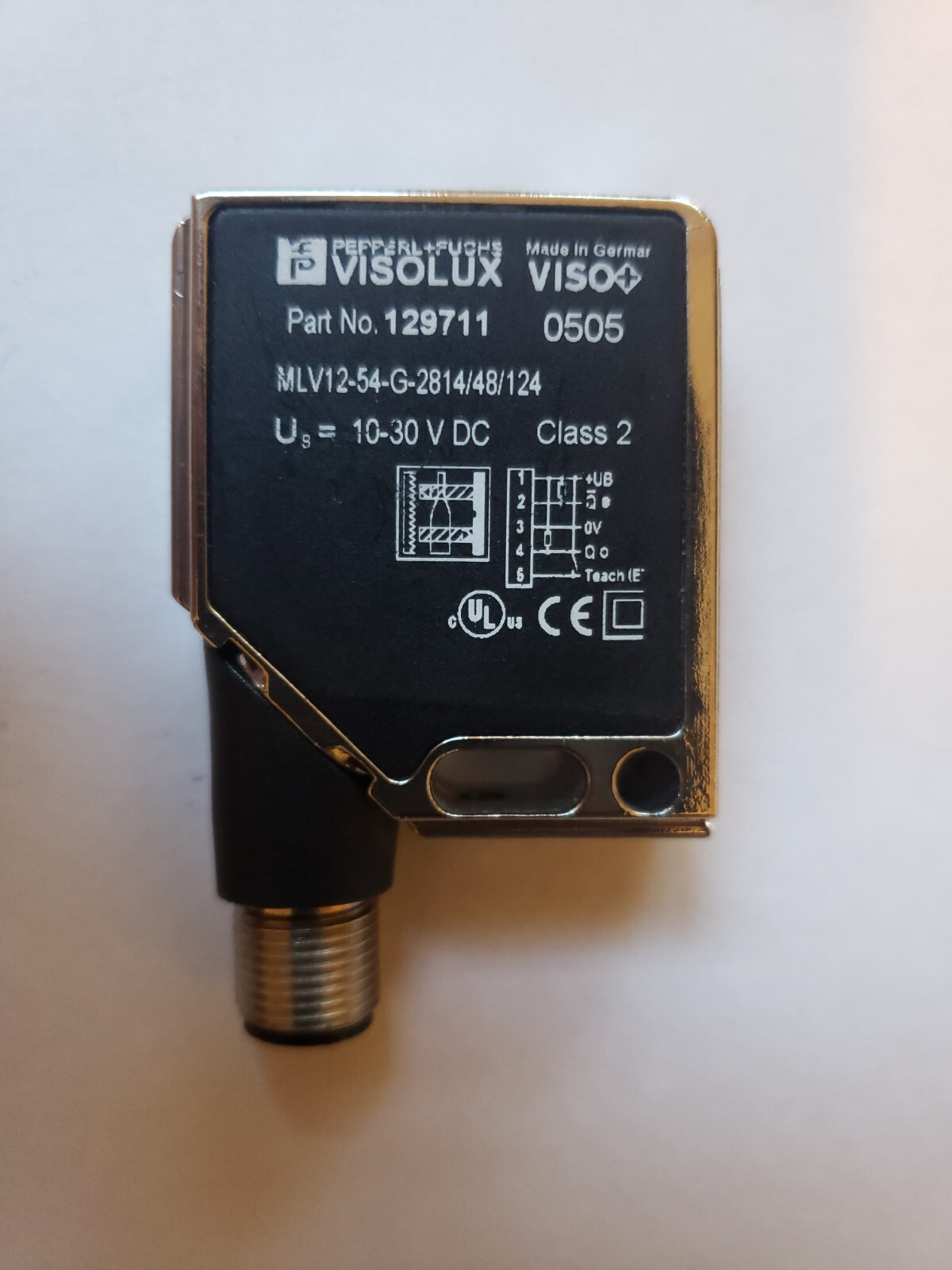 PEPPERL & FUCHS MLV12-54-G-2814/48/124 PN 129711 (Loc. Cab 1) | eBay