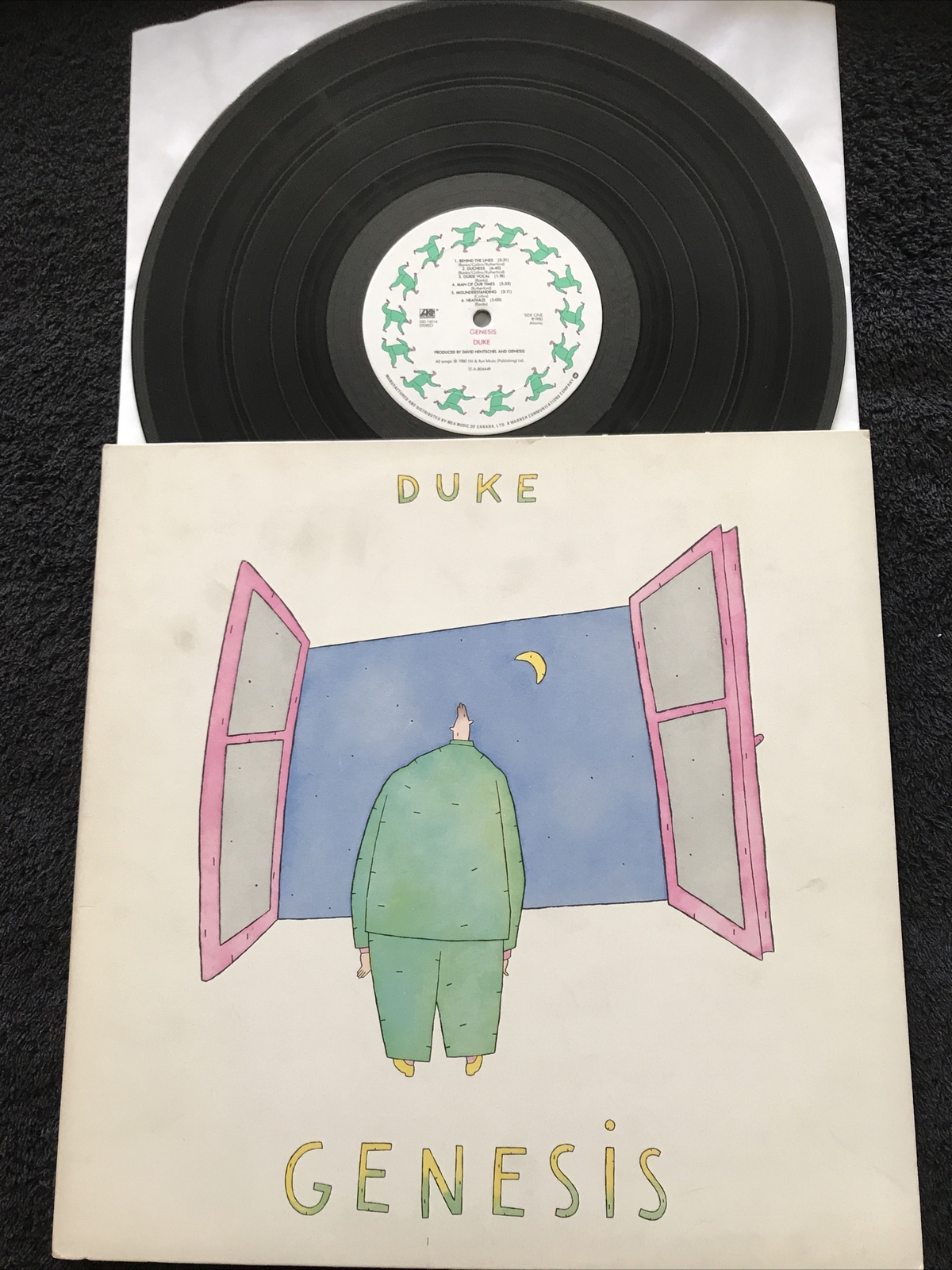 Genesis - Duke Vinyl LP GATEFOLD CANADA ATLANTIC XSD 16014 1980 1st ...