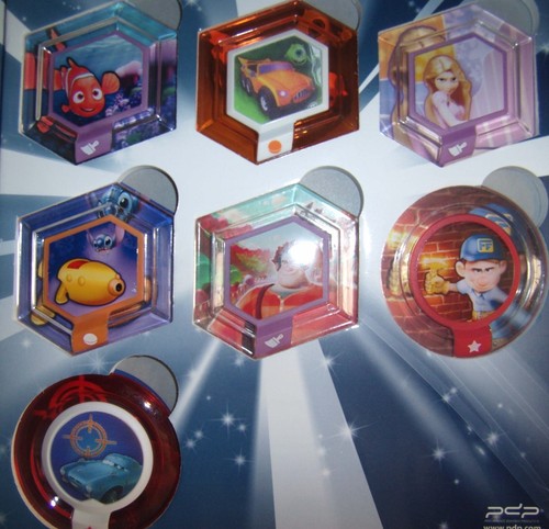 DISNEY INFINITY Series 1 Complete 30 Power Disc Sets TRU Album Merlin ...