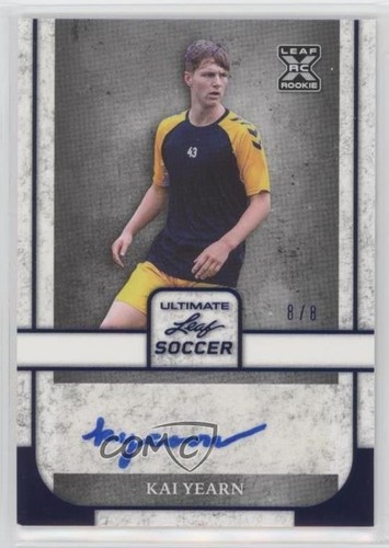 2022 Leaf Ultimate Navy /8 Kai Yearn #BA-KY1 Auto | eBay