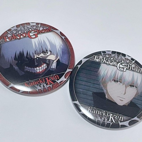 Tokyo Ghoul Kaneki Ken Character Badge Collection Set of 2 Anime Metal ...