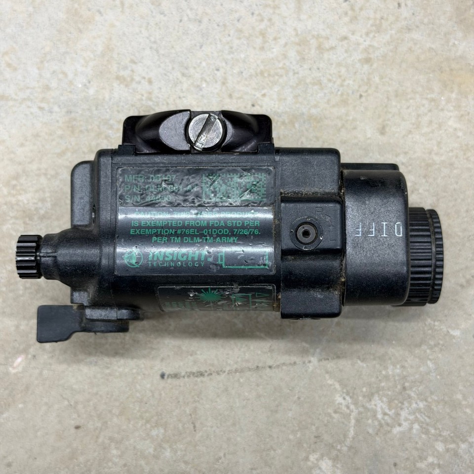 Surplus Insight AN/PEQ-14 Integrated IR/Visible Laser Illuminator | eBay