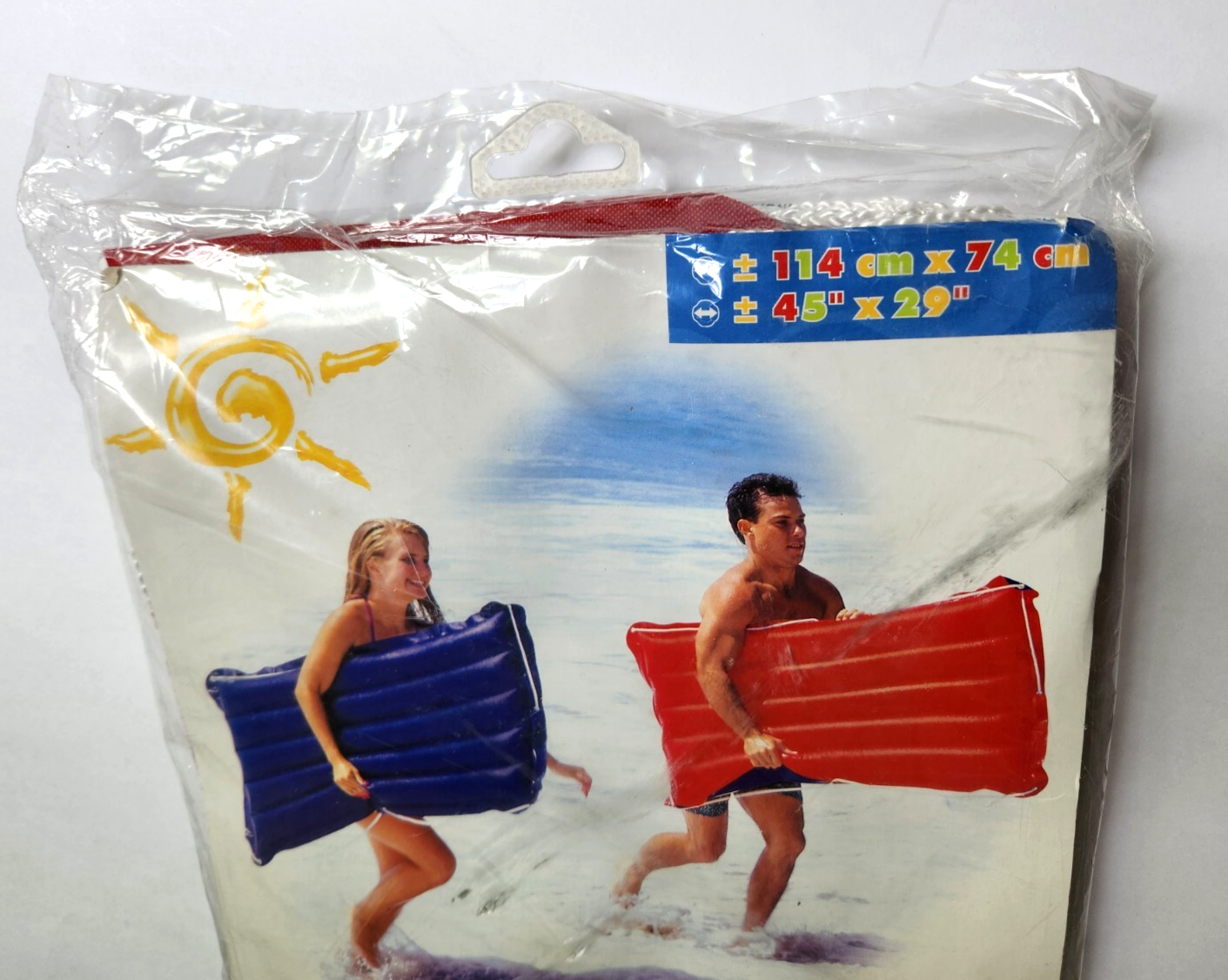 Vintage 1984 Intex The Wet Set Canvas Surf Rider Inflatable Raft 59194 ...