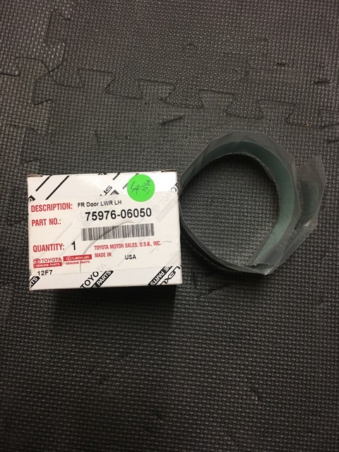 TOYOTA OEM 12-14 Camry Front Door-Black Out Tape Left 7597606050 for ...