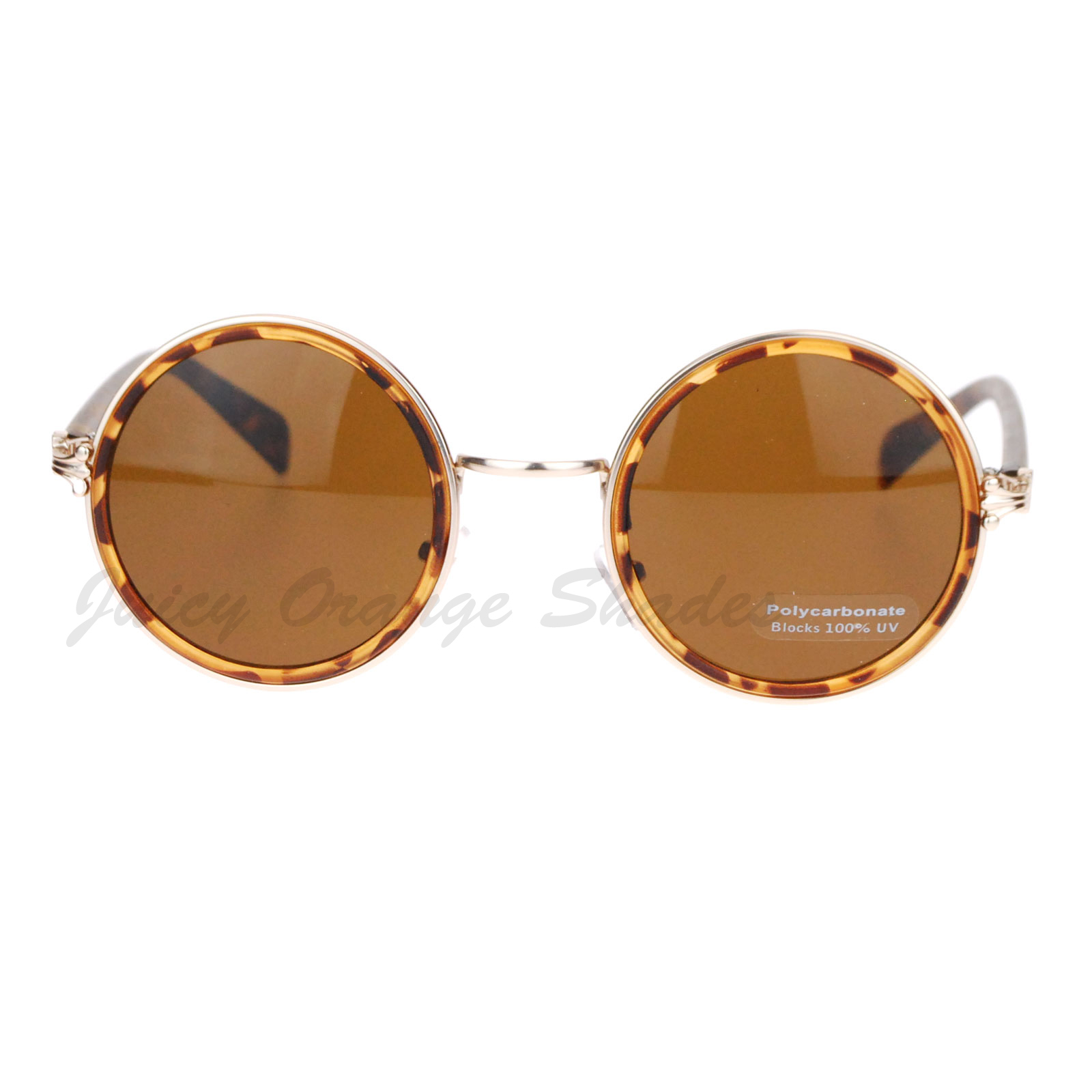 Vintage Retro Metal Rimmed Round Circle Women's Sunglasses | eBay