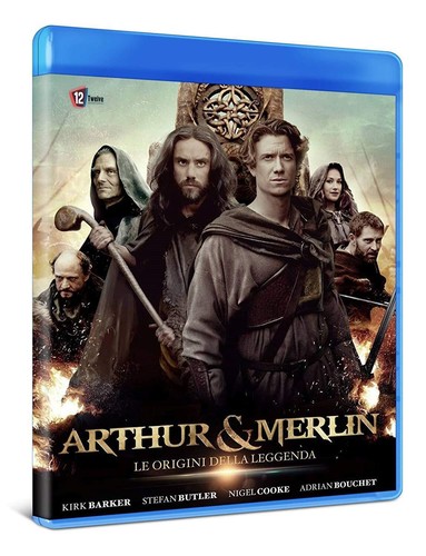 Arthur & Merlin (Blu-ray) Barker Butler Cooke Brimble Bouchet Sterne ...