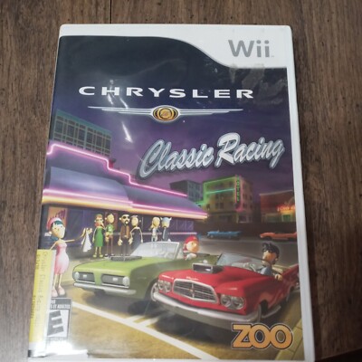 Chrysler Classic Racing (Nintendo Wii) *COMPLETE W/ MANUAL - TESTED* | eBay