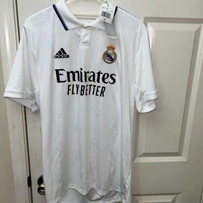 ADIDAS Emirates Fly Better Soccer Football Jersey Shirt Maillot Sz XL ...