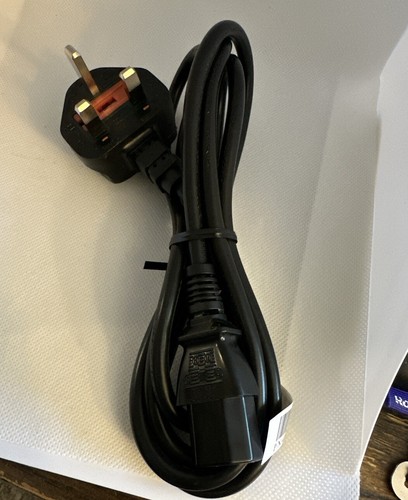 I-Sheng SP-60 Type G 3-Pin Plug Power Cord 5A 250V Fused 8 Foot/2.4 ...