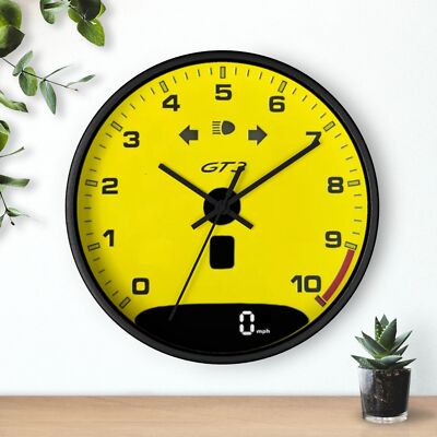 Novelty GT3 RS Wall Clock, Porsche RPM Wall Clock, Porsche Clock | eBay