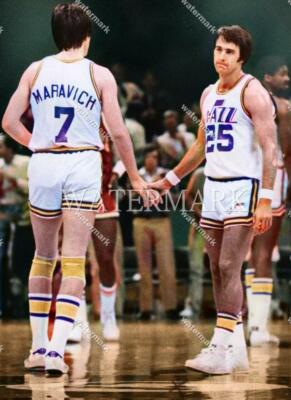 GJ477 Pete Maravich - Gail Goodrich New Orleans 8x10 11x14 16x20 ...