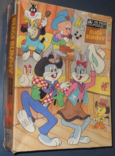 VINTAGE 1983 GOLDEN BUGS BUNNY PUZZLE 100 PCS 11 1/2" X 15" | eBay