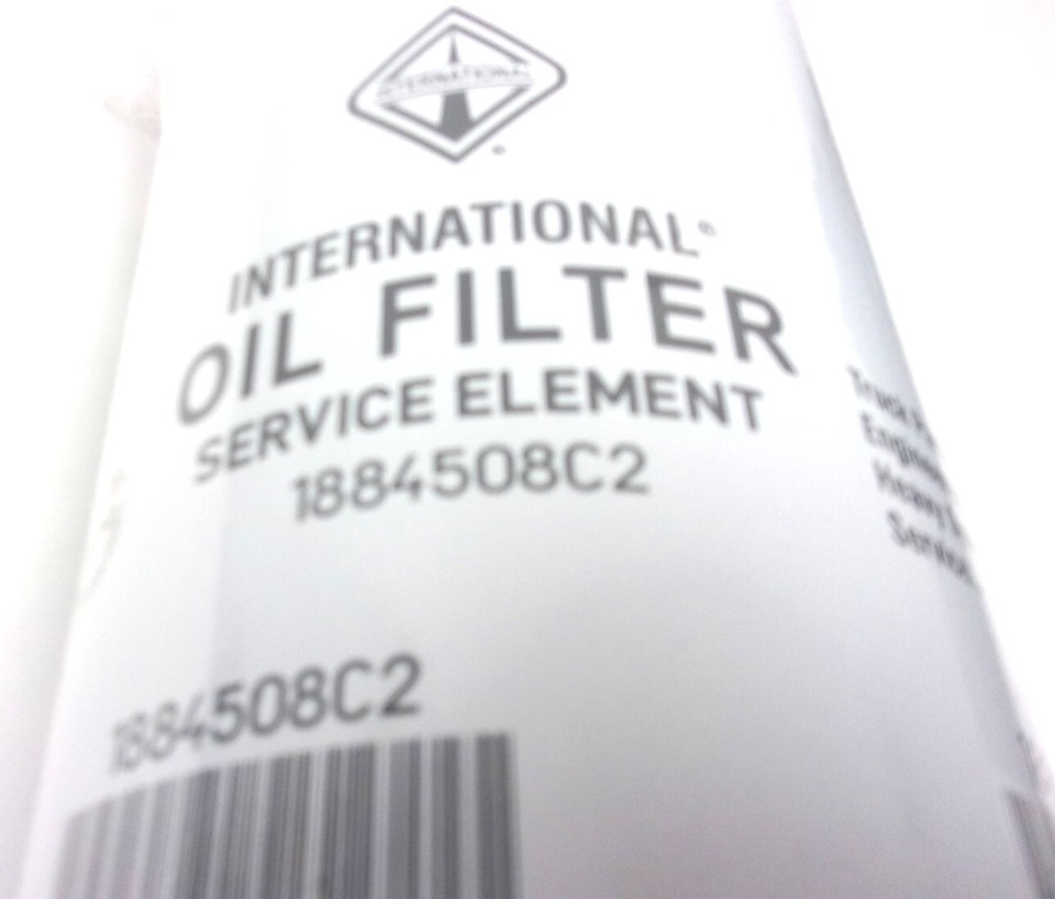 International 1884508C2 OEM Spin-On Lube Oil Filter B7503 LF17499 PFL33289