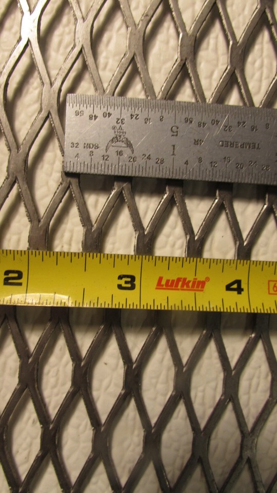 1/2-#16. 304 STAINLESS STEEL FLATTENED EXPANDED METAL 6" X 12" | eBay