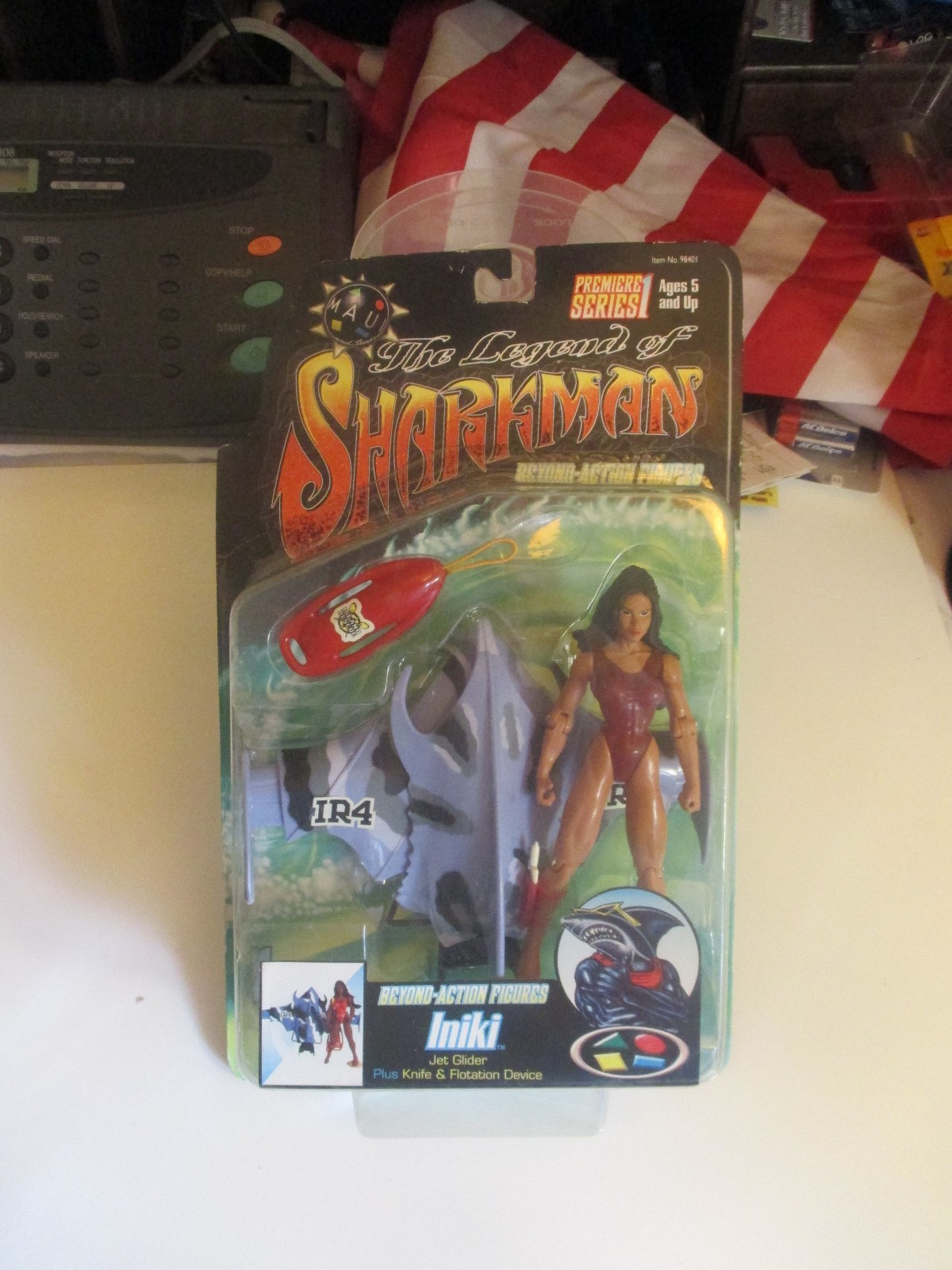 Everbright Toys Legend of Sharkman Premiere Series Iniki 7" Action ...