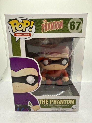 Funko Pop! Vinyl: DC Universe - The Phantom - (Red) #67 With Protector ...