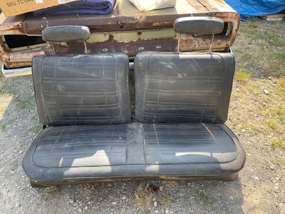 1970 ROADRUNNER OEM BENCH SEAT B-BODY CORE TO RESTORE+LATCHES+TRACKS 70 ...