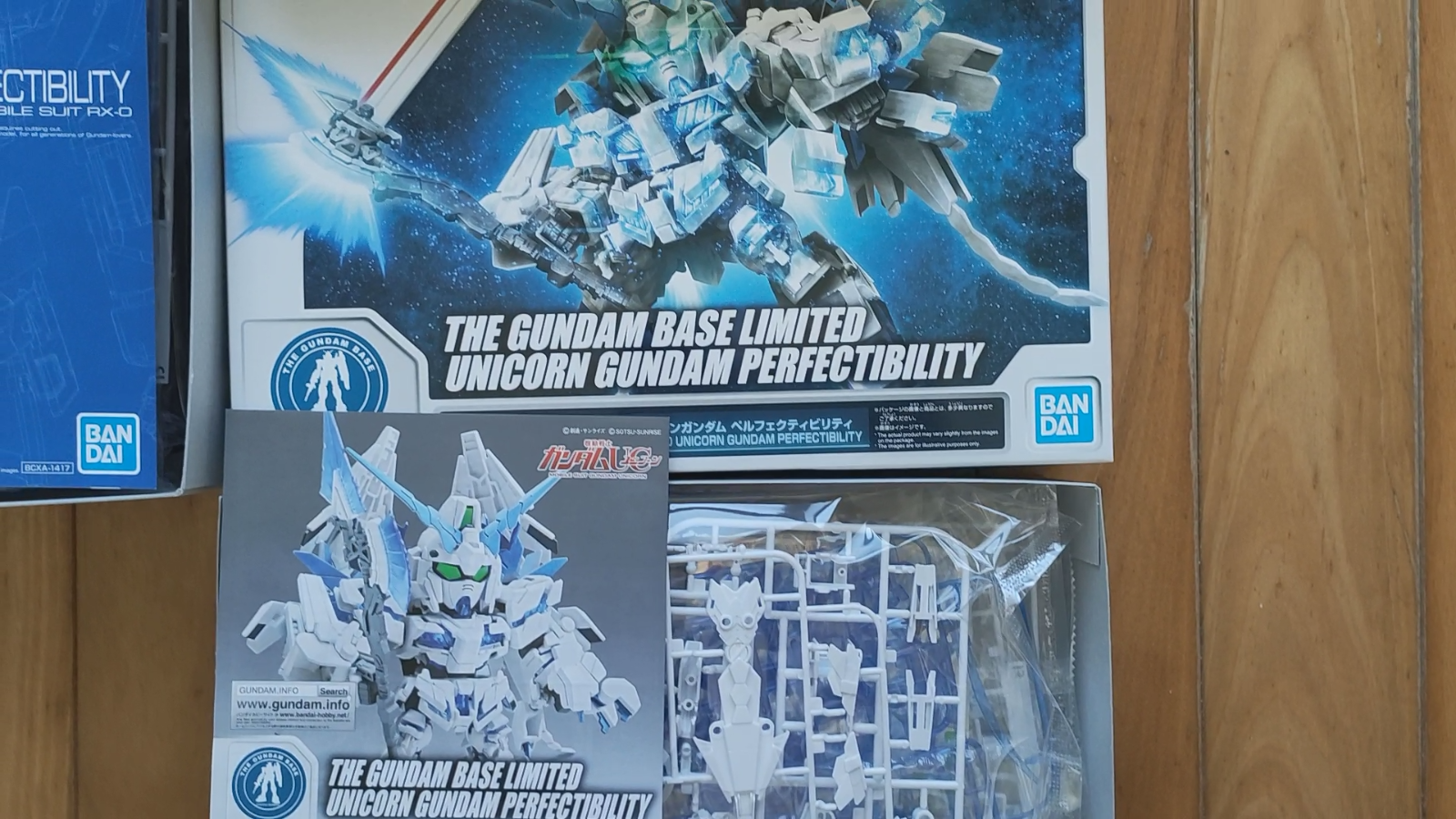 GUNDAM BASE LIMITED UNICORN Gundam HG 1/144 PERFECTIBILITY BB SENSHI ...