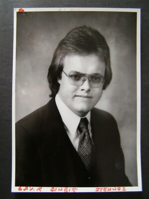 Glossy Press Photo Mark Stennes Framingham Trust Co | eBay