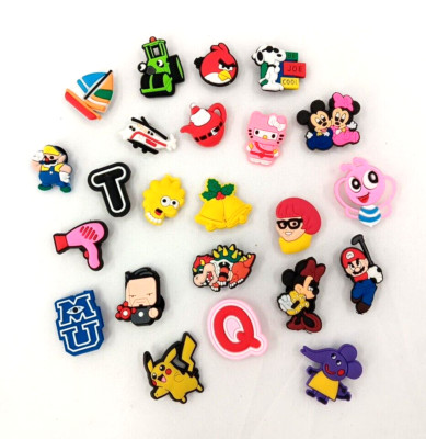 23 Piece Random Shoe Charms AB3 | eBay