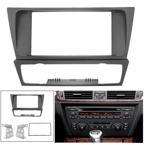For 04-12 BMW 3 Series E91 E92 E93 2DIN Radio Stereo Panel Dash Mount ...