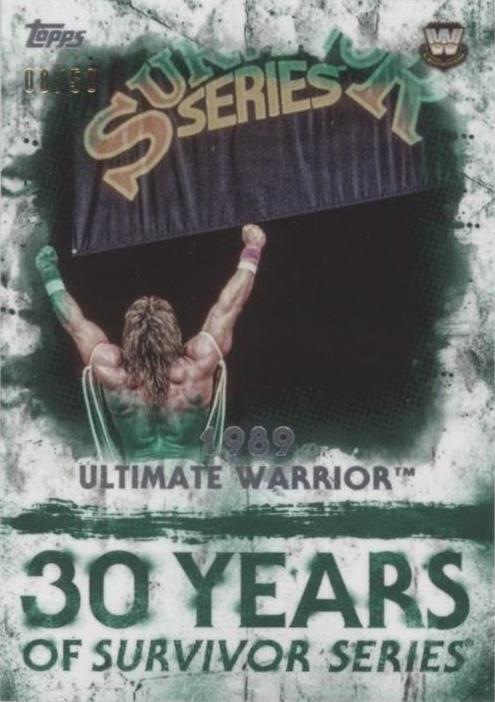 2018 Topps WWE Undisputed - 30 Years of Survivor Series Ultimate ...