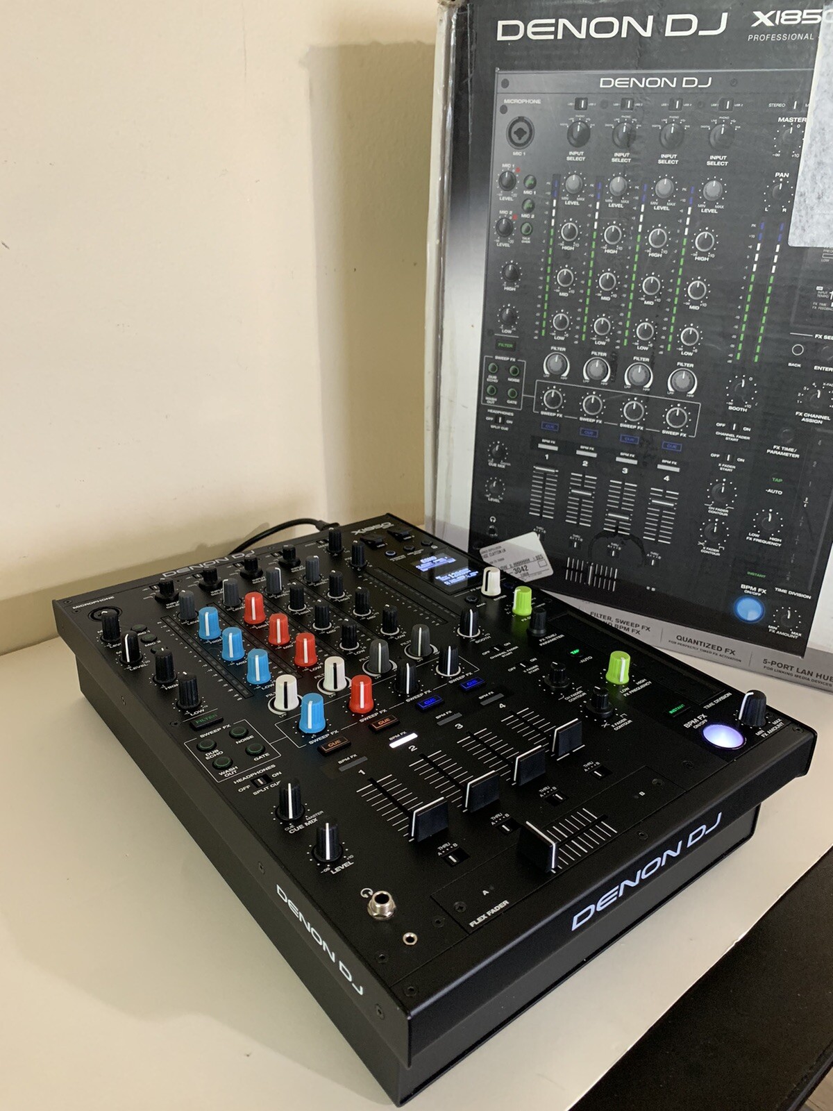 Denon DJ X1850 Prime Professional 4-Channel DJ Club Mixer | eBay