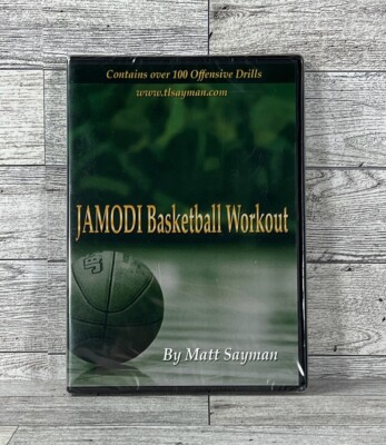JAMODI Basketball Workout By Matt Sayman (DVD, 2000) Over 100 Offensive ...
