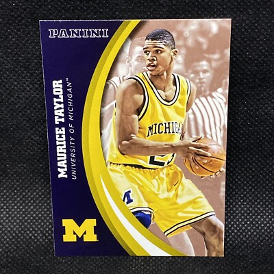 2015 Panini Collegiate Michigan Maurice Taylor #31 Wolverines ...