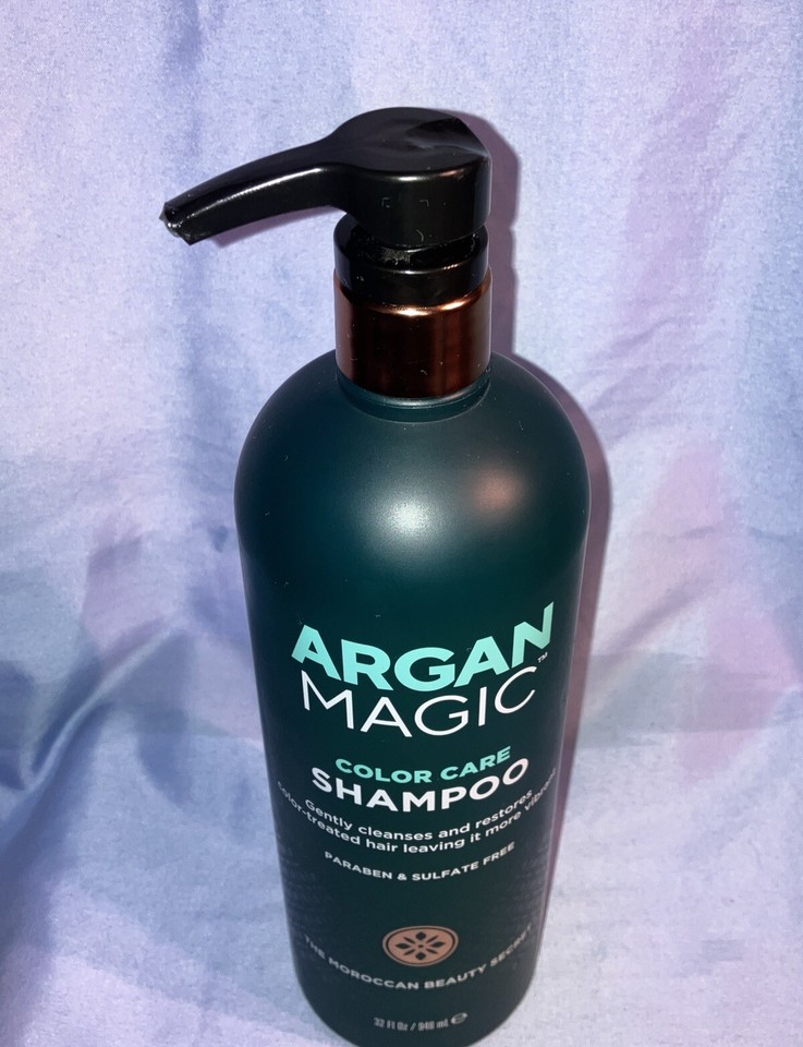 ARGAN MAGIC ~ COLOR CARE SHAMPOO Restore Color-Treated Hair 32 fl Oz ...