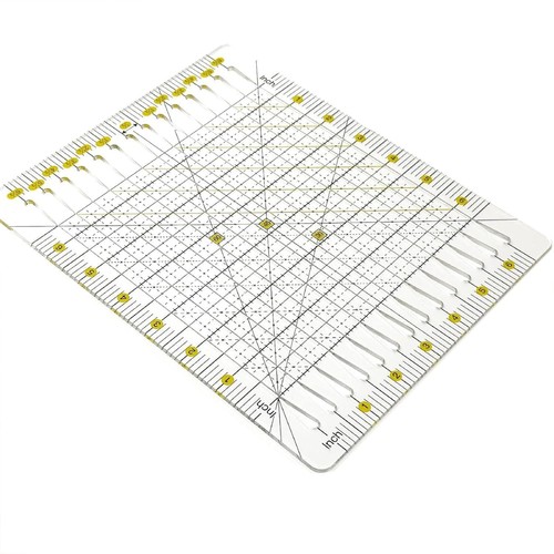 Acrylic Stripology Quilt Square Ruler Templates for Quilting & Fabric ...