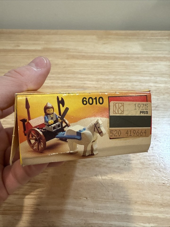 RARE BRAND NEW 1985 Lego 6010 Supply Wagon LEGOLAND Castle SEALED NIB ...