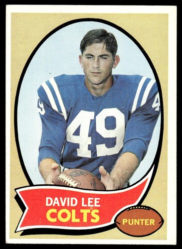 1970 Topps David Lee Rookie Baltimore Colts #222 | eBay