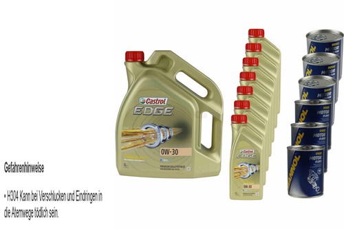 12L Engine Oil Castrol Edge 0W-30 3x Motor Doctor + Flush Engine ...
