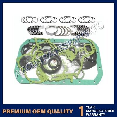 Overhaul Re-ring Kit for Yanmar 3TNV74 3TNV74F Engine John Deere Mower ...