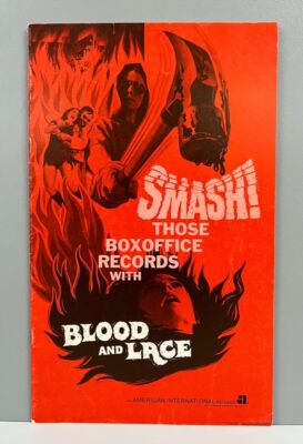 Blood and Lace Pressbook 1971 Movie Ads Posters Horror | eBay