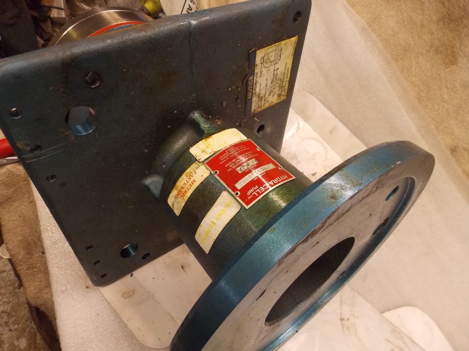 Wanner Hydra Cell Pro Rebuilt model D12 High Pressure Coolant Pump CNC ...
