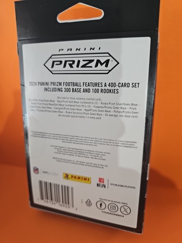 2024 Panini Prizm Football Hanger Box Factory Sealed, 20 Cards Per Box ...