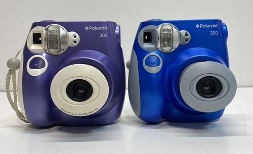 Lot of 2 Polaroid 300 Instant Cameras | eBay