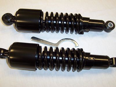 Honda VT700C VT750C Shadow Black Bobber Short 11" Shocks | eBay