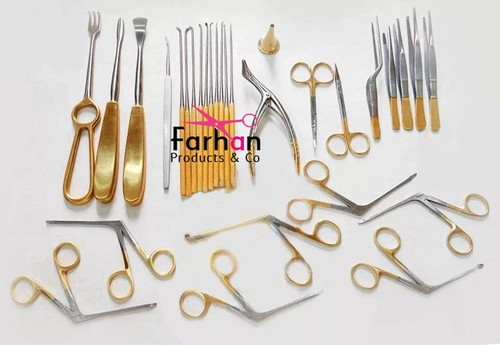 31 Pcs Surgery Instruments Tympanoplasty Myringoplasty Ear ...