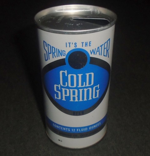 RARE Minnesota Cold Spring Beer "Aluminum" Plain Ring Pull Top Beer Can ...