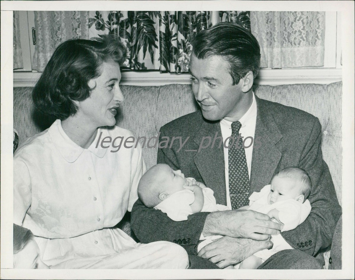 Jimmy Stewart Children Today James Stewart Signed Photograph. Raptis